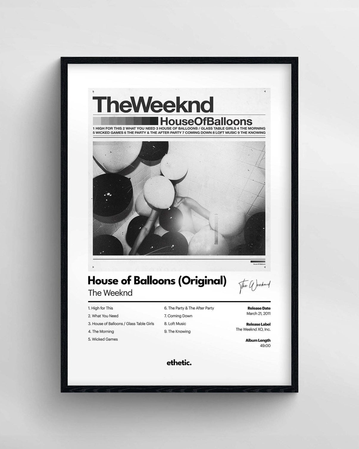 House of Balloons (Original) – ethetic